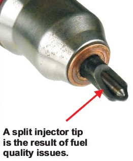 Diesel-Engine-Fuel-Injector-Tip - Marine Diesel Engine Repair